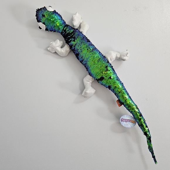 Adventure Planet | Toys | Adventure Planet Sequinimals Plush Gekko Blue ...